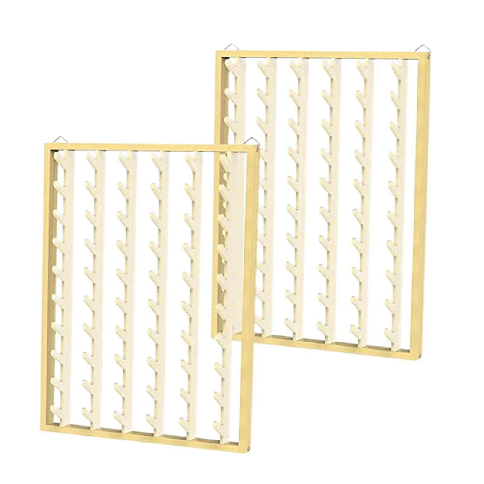 Braiding Hair Rack ,Wall Mount Hair Holder ,120 Spools Thread Holder ...