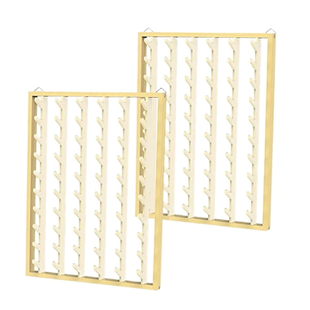 Braiding Hair Rack ,Wall Mount Hair Holder ,120 Spools Thread Holder ...