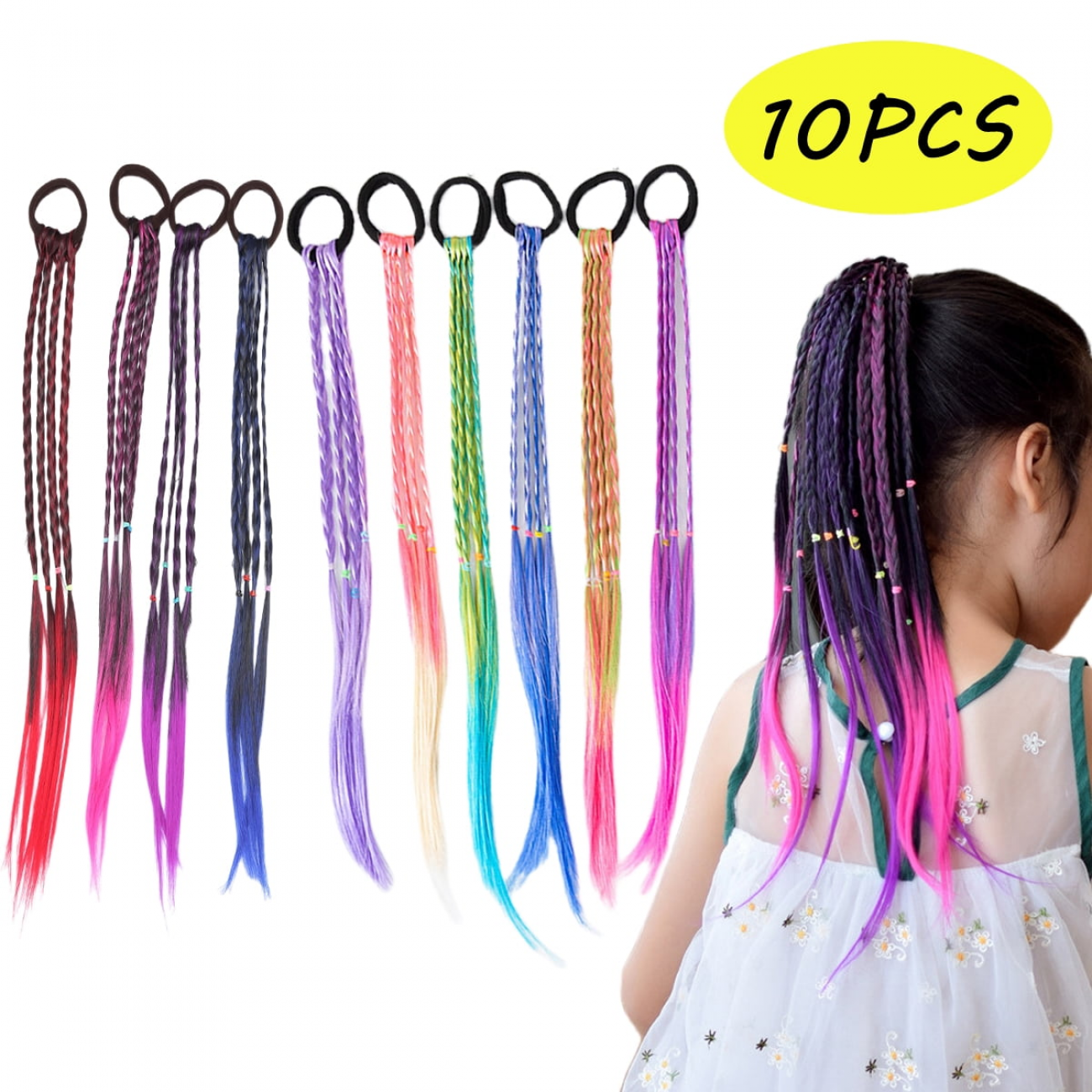Braiding Hair Set for Kids Braided Hair Braids Kit Hair Extension ...