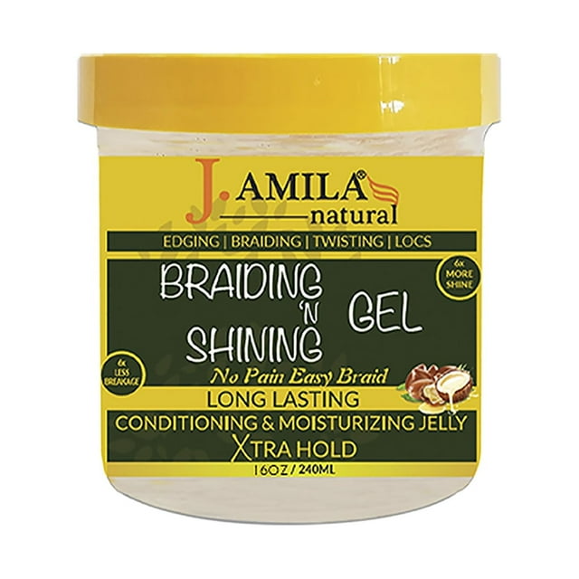 Braiding N Shining Gel All Day Locs Braids Extreme Hold Smooths