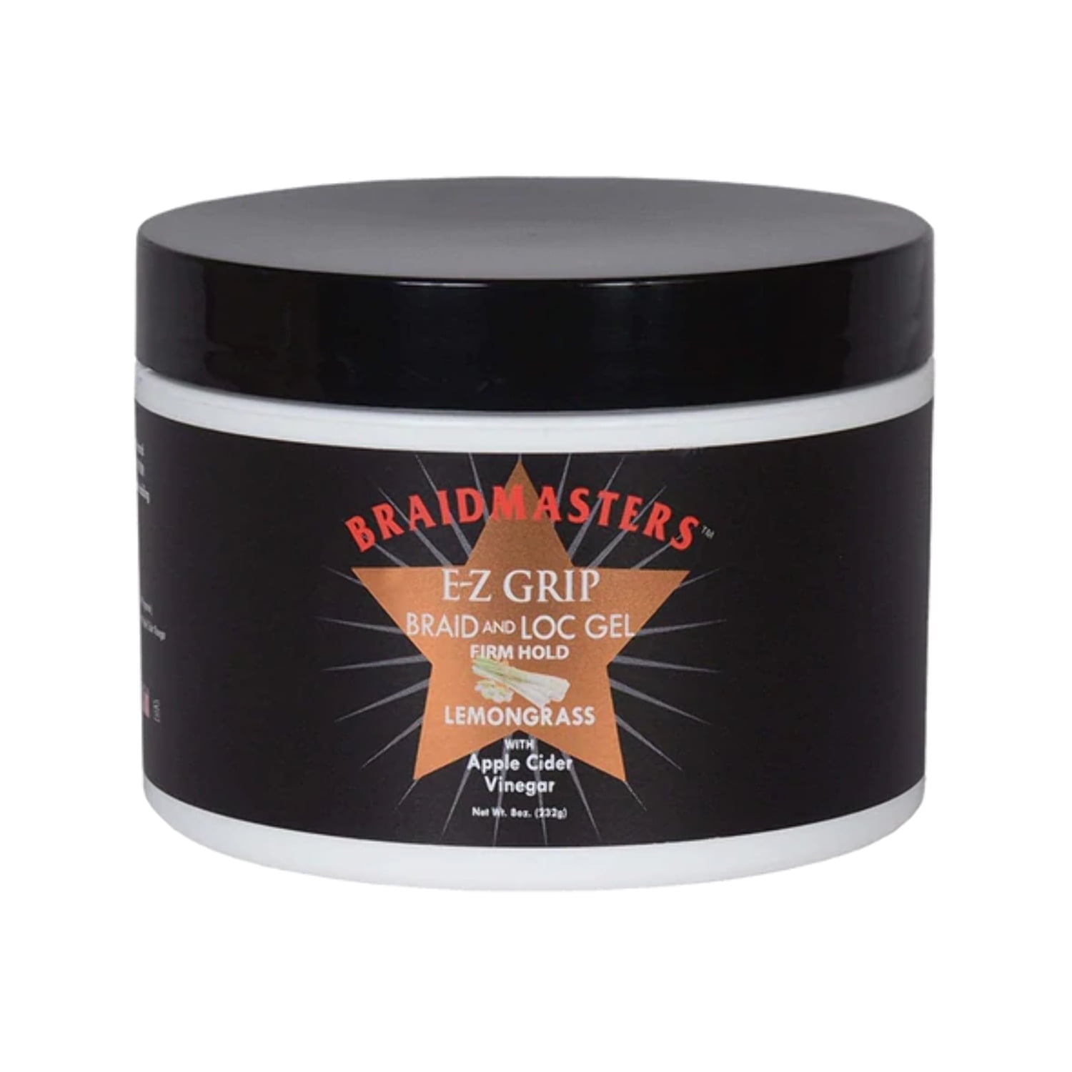 Braidmasters E-Z Grip Braid And Loc Gel Firm Hold Lemongrass With Apple ...
