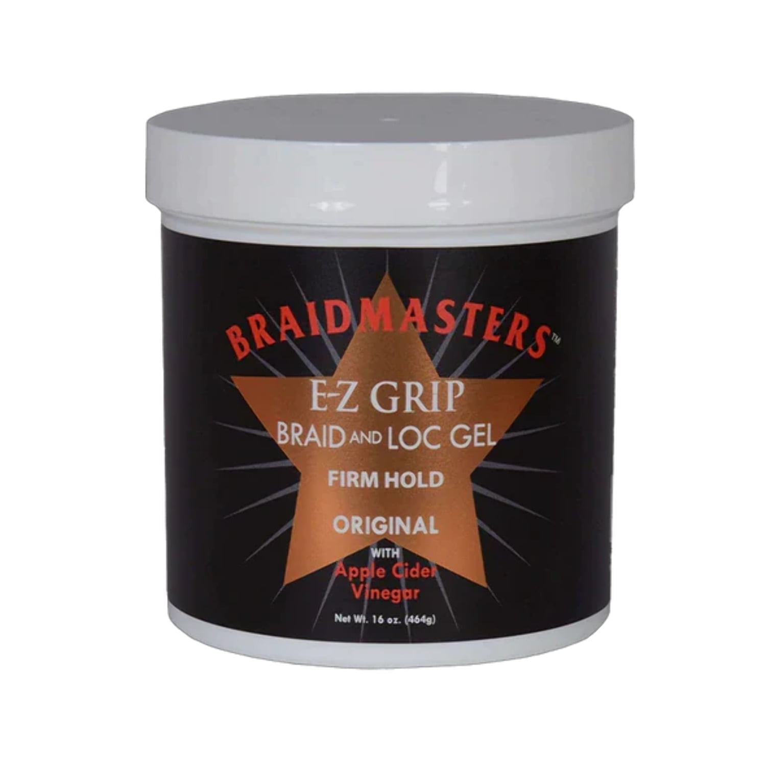 Braidmasters E-Z Grip Braid and Loc Gel Original with Apple Cider ...