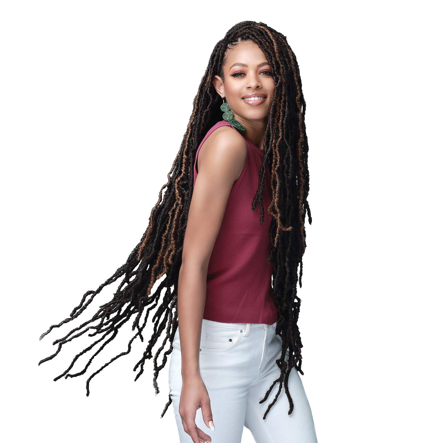 Braids African Roots Braid Collection 2X Locs 36" (3-pack, 1B ...