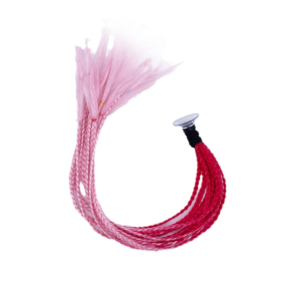 Braids Pigtails Motorcycle Helmet Braid Ponytail Motorbike Helmet ...