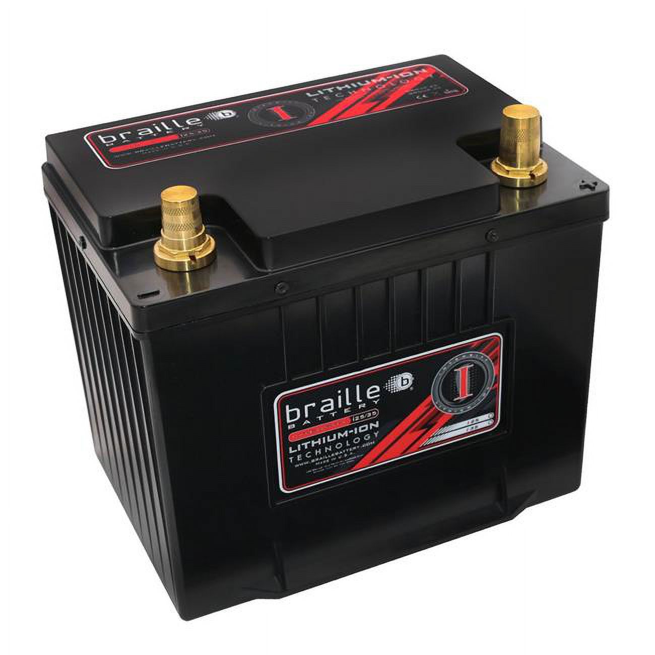 Braille Auto Battery 12V Lithium Intensity Light Weight Battery ...