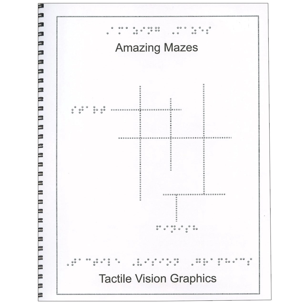 Braille Childrens Book Amazing Mazes - Walmart.com