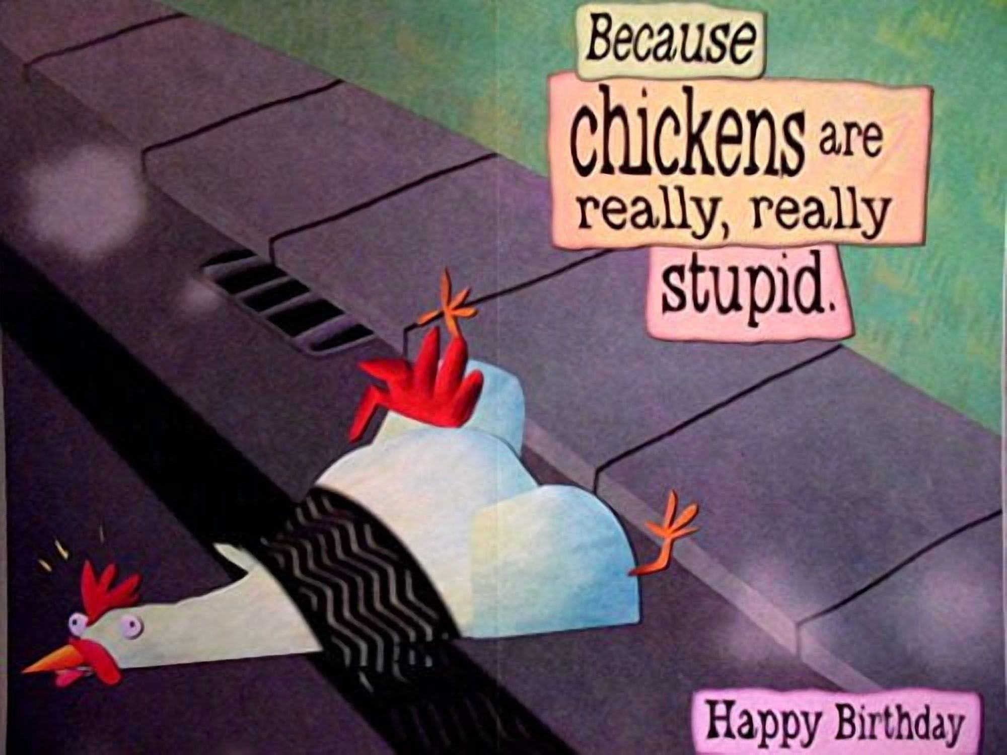 Braille Embossed Humor Birthday Greeting Card - Birthday Riddle: Why ...