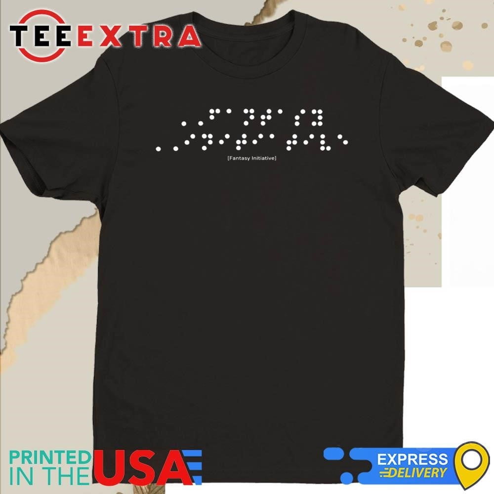 Braille Fantasy Initiative Shirt - Walmart.com
