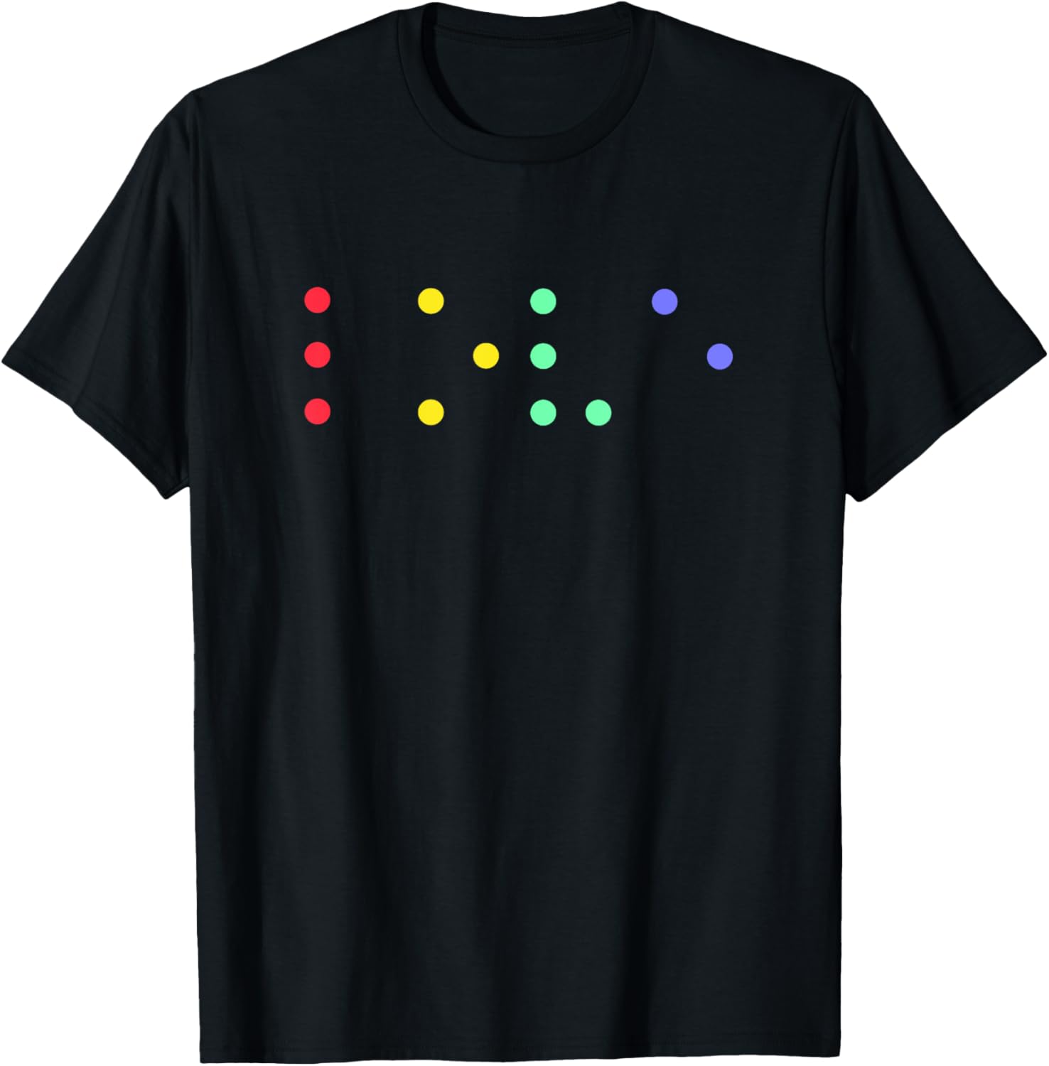 Braille Lettering Love Braille Alphabet Love T-ShirtMen's and women's ...