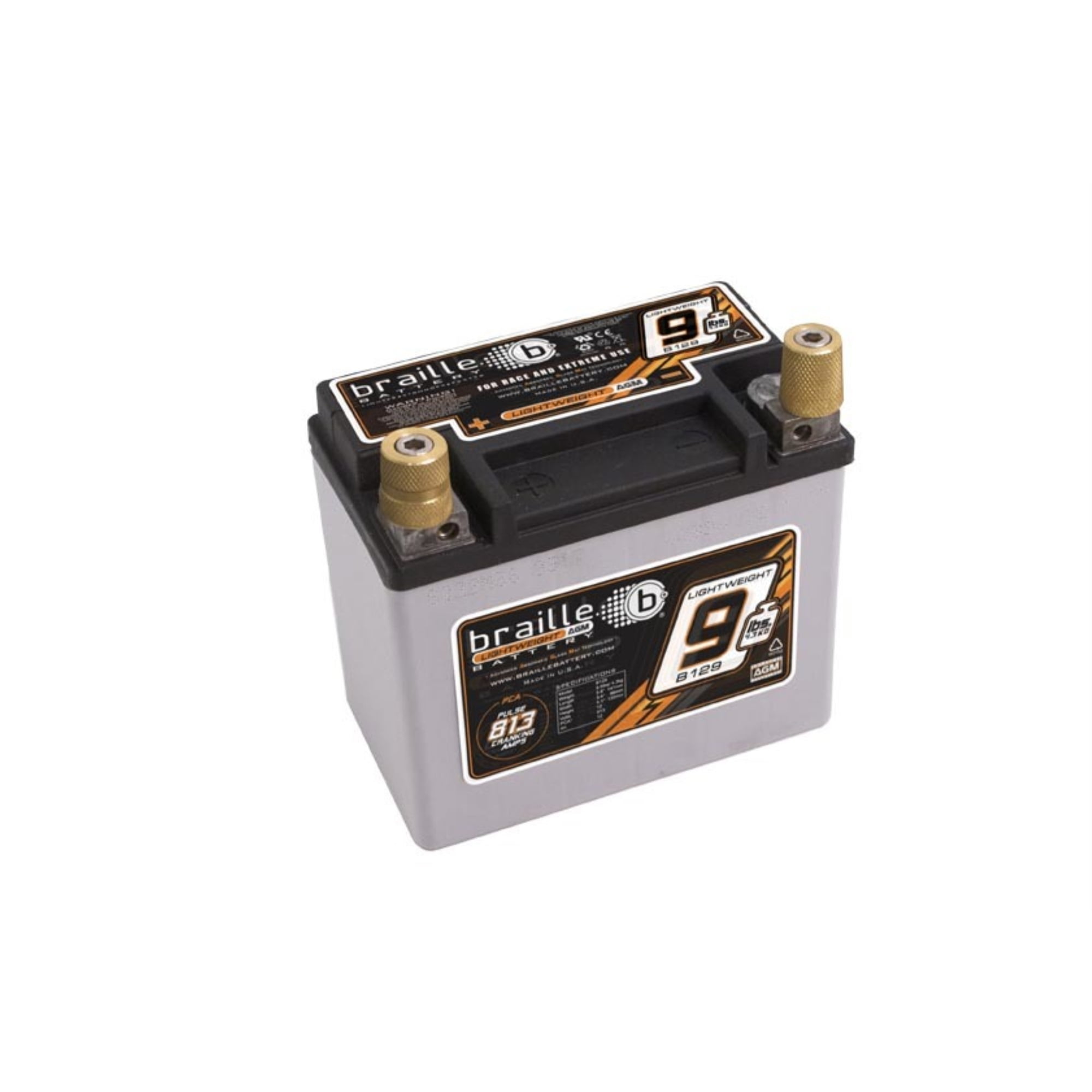 Racing Battery 9.5lbs 813 PCA - Walmart.com