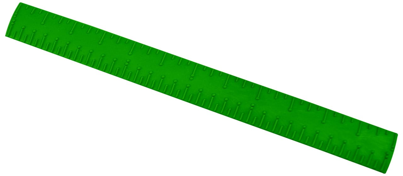 Braille Ruler- Plastic- 12-inch - Walmart.com