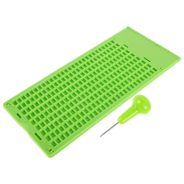 Braille Tablet Writing Pens Stylus Pen Writing Slates Braille Writing ...