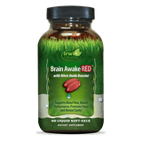 Irwin Naturals Brain Awake RED 60ct - Performance Supplement for Memory ...