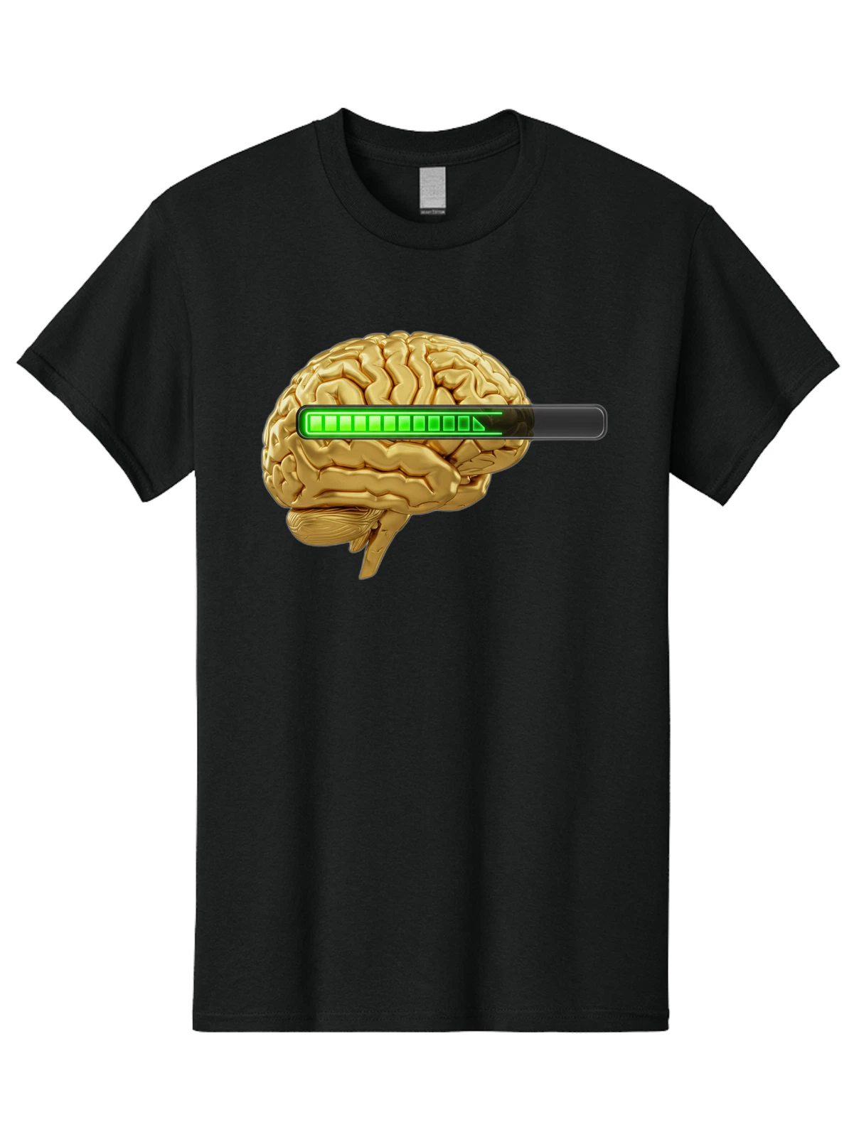 Brain-Battery Mens Graphic Tee, 100% Cotton, Casual Summer Wear ...