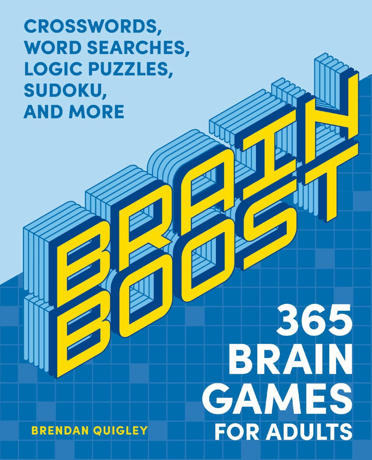 Brain Boost: 365 Brain Games for Adults (Paperback) - Walmart.com