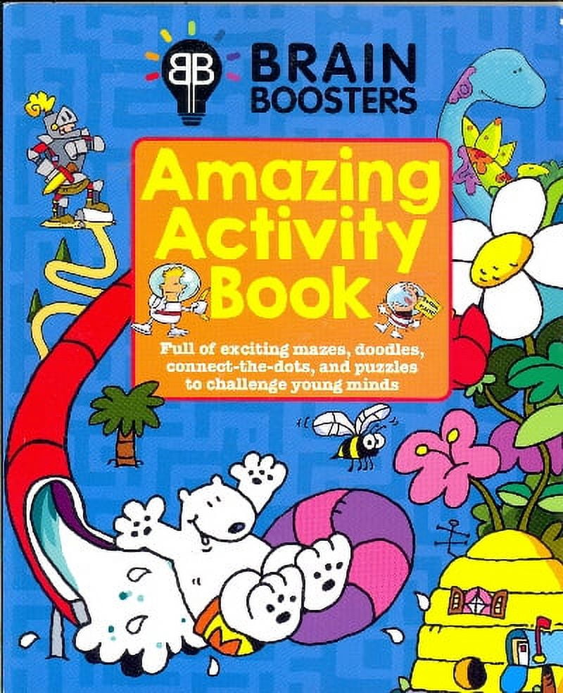 Brain Boosters: Amazing Activity Book (Paperback) by Pi Kids - Walmart.com