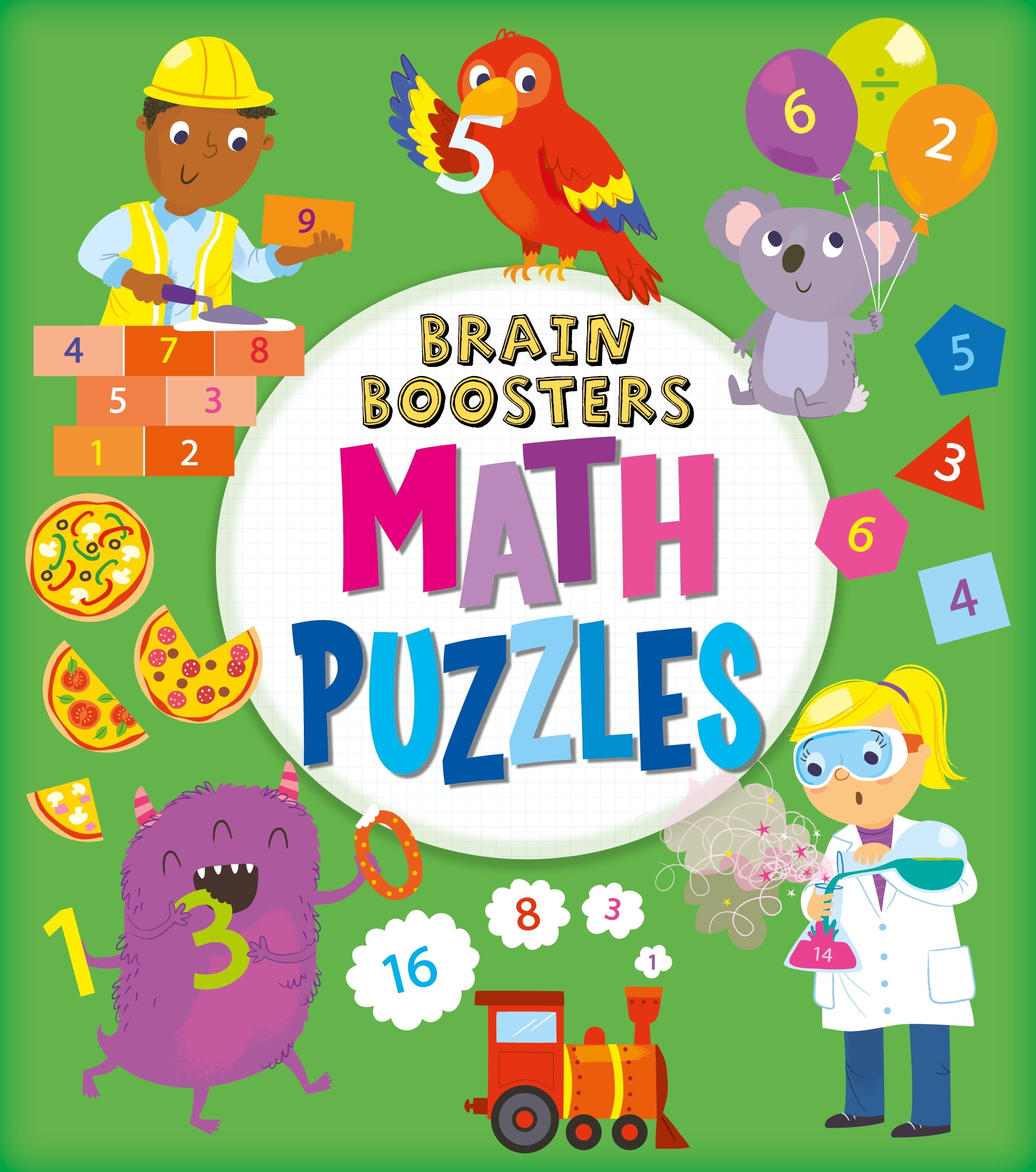 Brain Boosters: Brain Boosters: Math Puzzles (Paperback) - Walmart.com