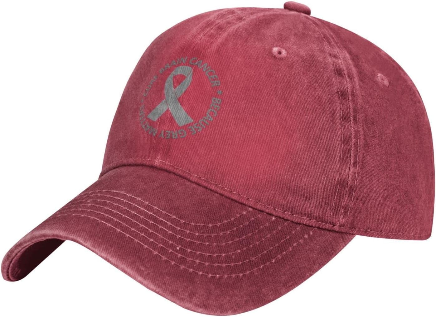 Brain Cancer Awareness Brain Tumor Hats Baseball Caps Washed Dad ...