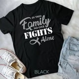 Brain Cancer Awareness Fight Cancer Ribbon T-Shirt Unisex T-Shirt ...