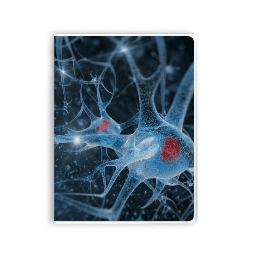 Brain Cell Picture Details Pattern Notebook Gum Cover Diary Soft Cover ...