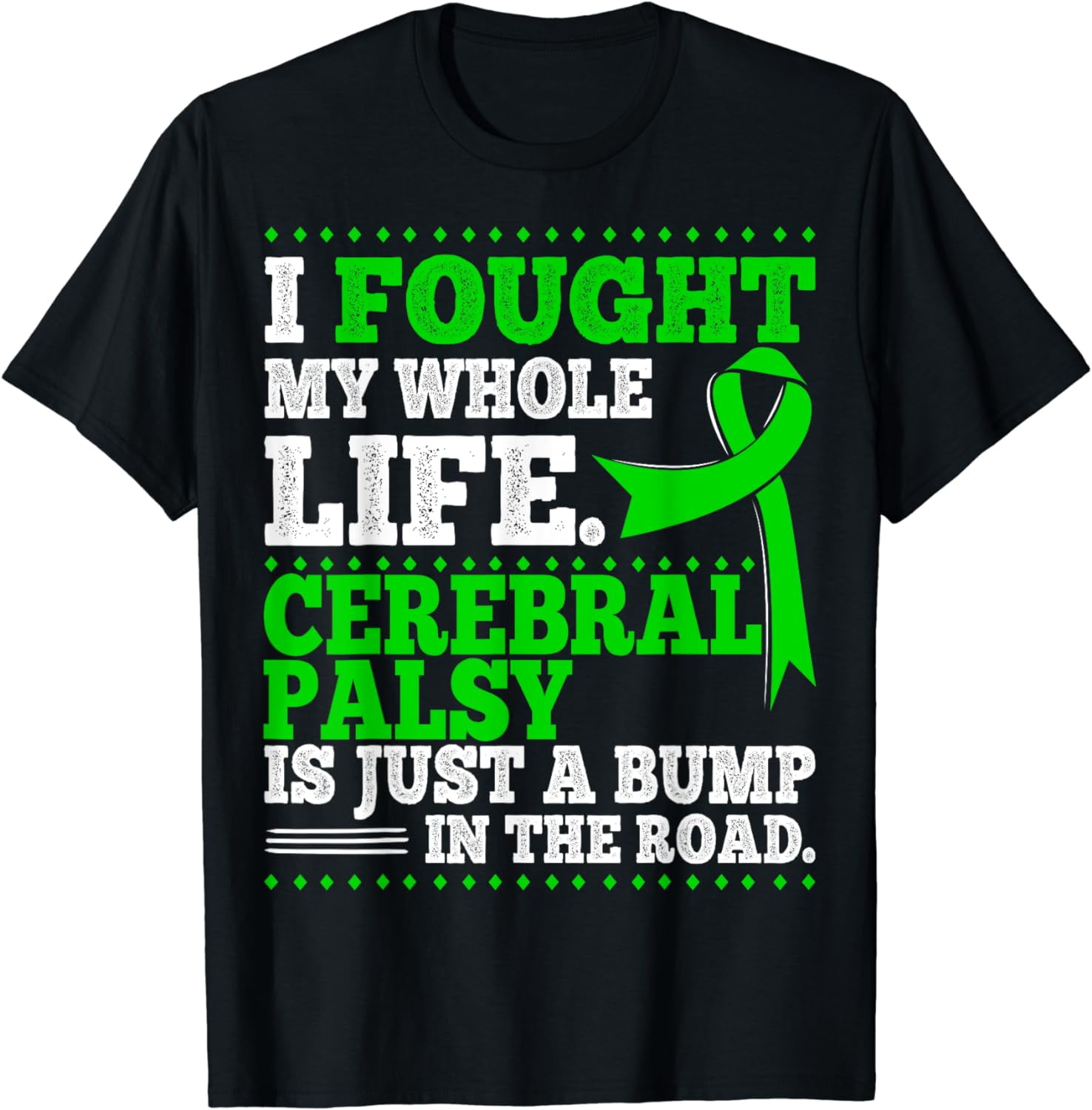 Brain Damage Awareness Tee - Cerebral Palsy T-Shirt - Walmart.com