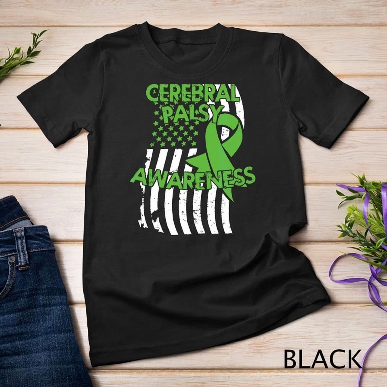 Brain Damage Awareness Tshirt Cerebral Palsy Unisex S-5XL T-Shirt ...