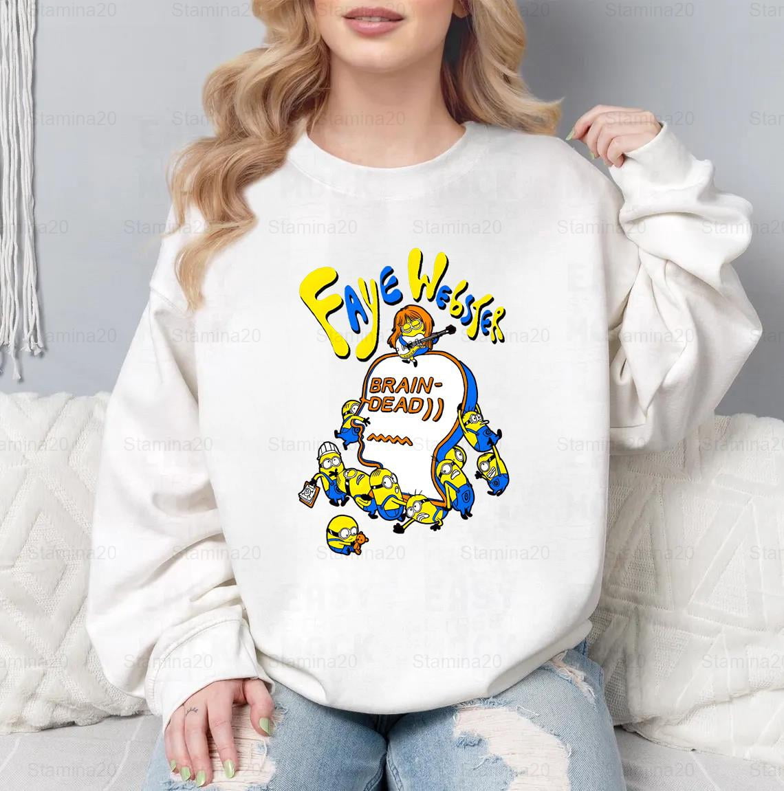 Brain Dead X Faye Webster X Minions Sweatshirt Unique Crossover Design ...