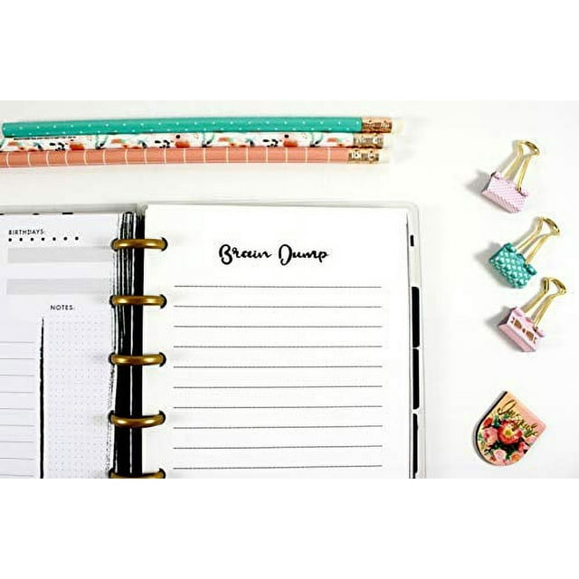 Brain Dump Inserts for 7 Disc Planners - Walmart.com