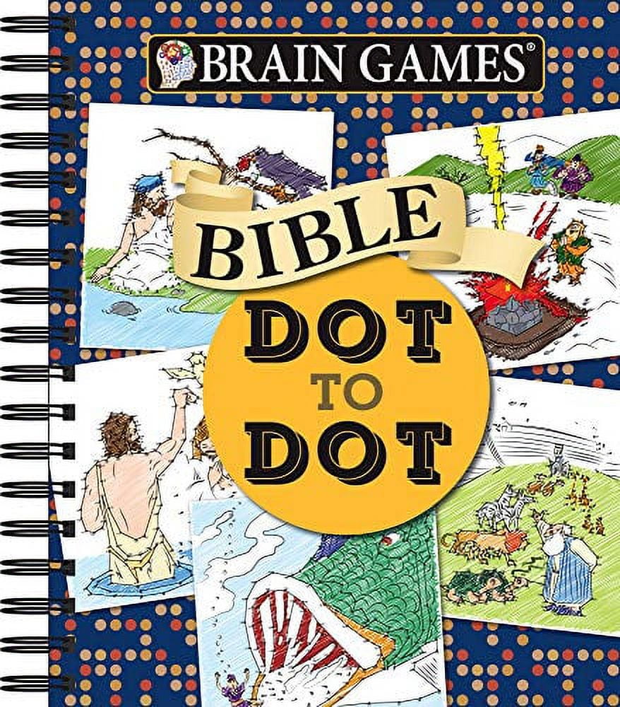 Pre-Owned Brain Games - Bible Dot to Dot (Spiral-bound) 168022803X ...