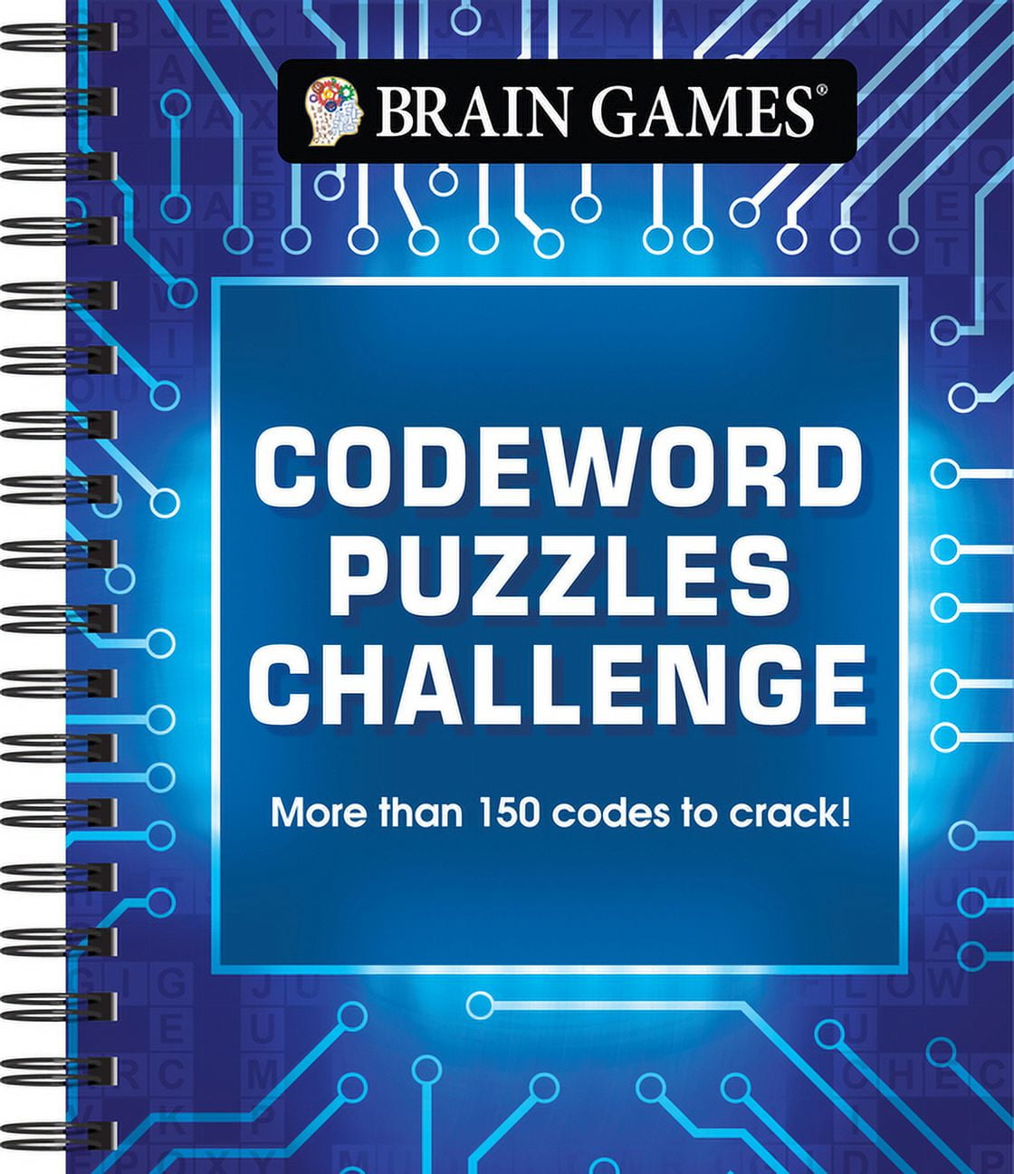 Brain Games Brain Games - Codeword Puzzles Challenge, (Spiral-Bound) - Walmart.com