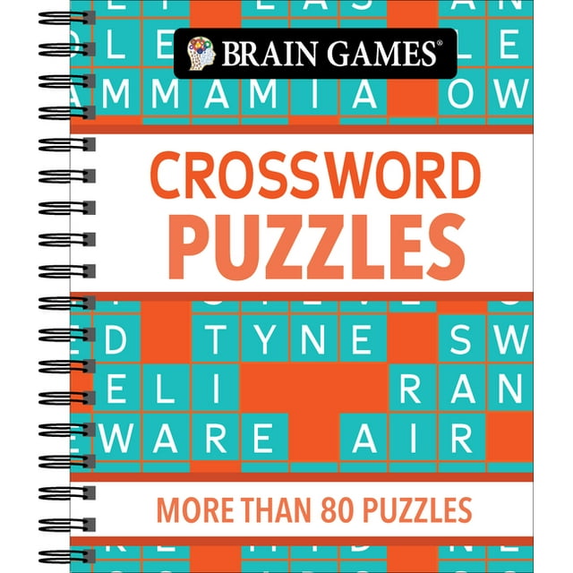 Brain Games Brain Games - Crossword Puzzles (Brights), (Spiral-Bound ...