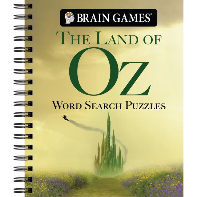 Brain Games - the Land of Oz Word Search Puzzles (Spiral-Bound ...