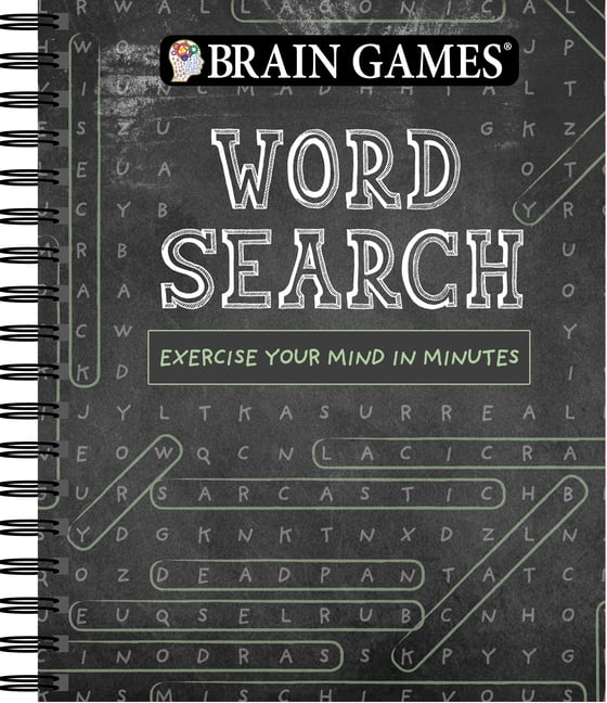 Brain Games Brain Games - Word Search (Chalkboard #1): Exercise Your ...