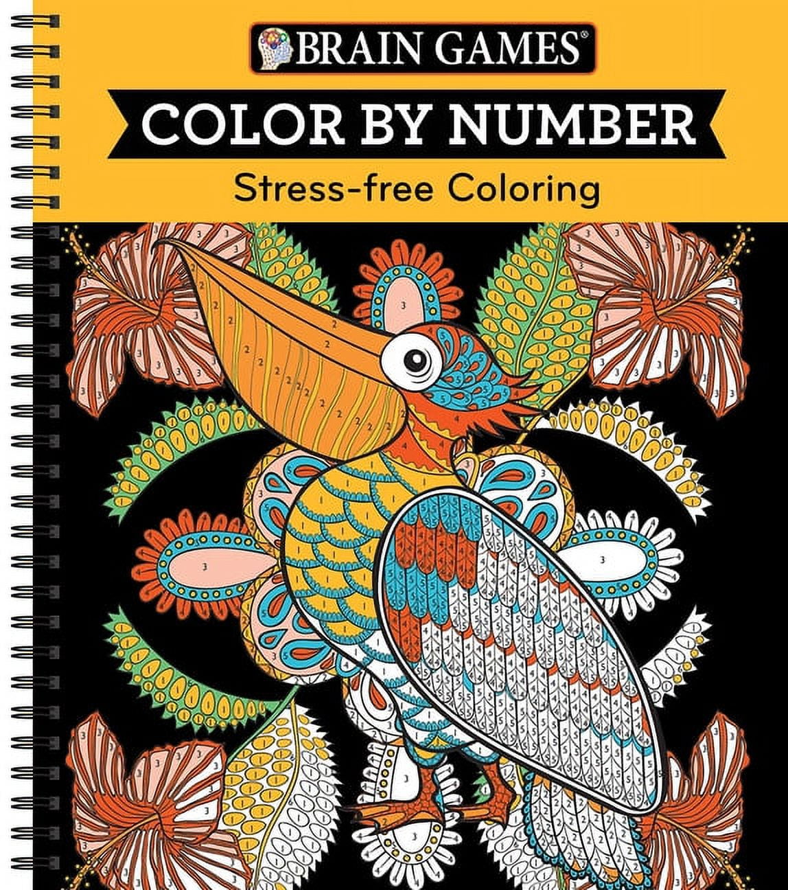 Brain Games - Color by Number Brain Games - Color by Number: Stress ...