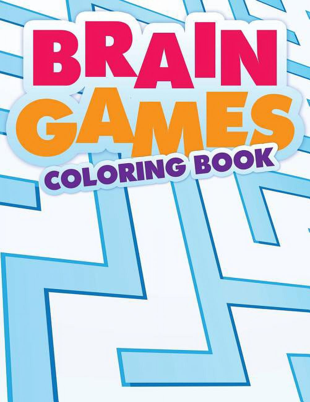 Brain Games Coloring Book (Paperback) - Walmart.com