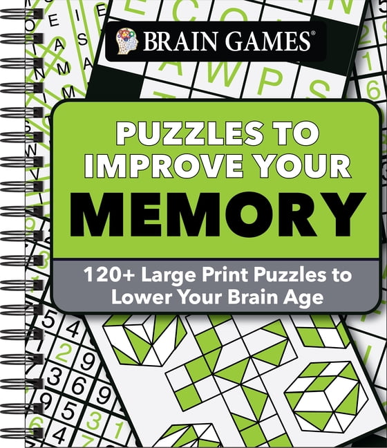 Brain Games Large Print Brain Games - Puzzles to Improve Your Memory ...