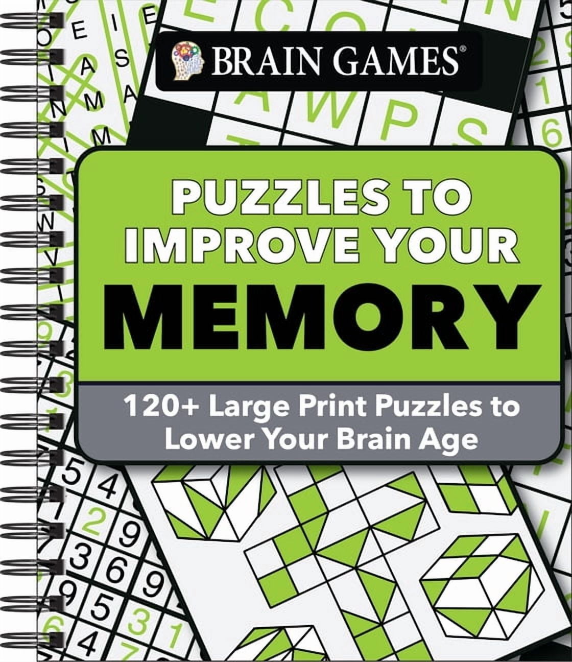 Brain Games Large Print Brain Games - Puzzles to Improve Your Memory ...