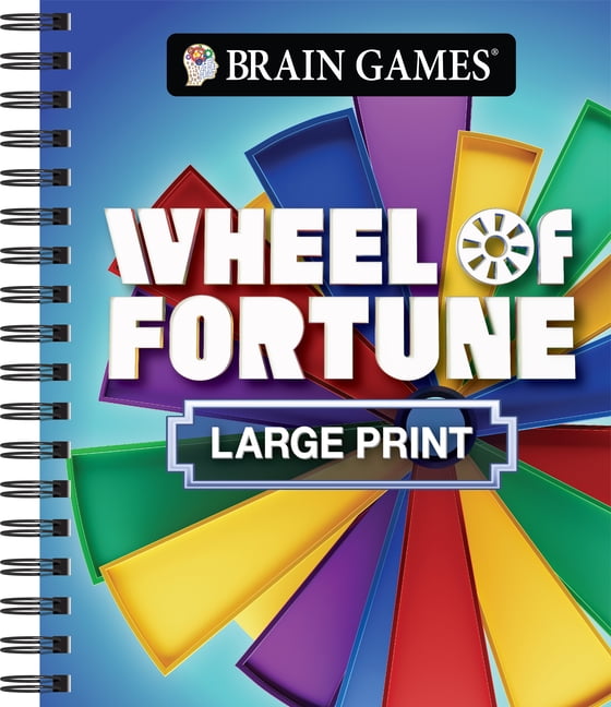 Brain Games Large Print Brain Games - Wheel of Fortune - Large Print ...