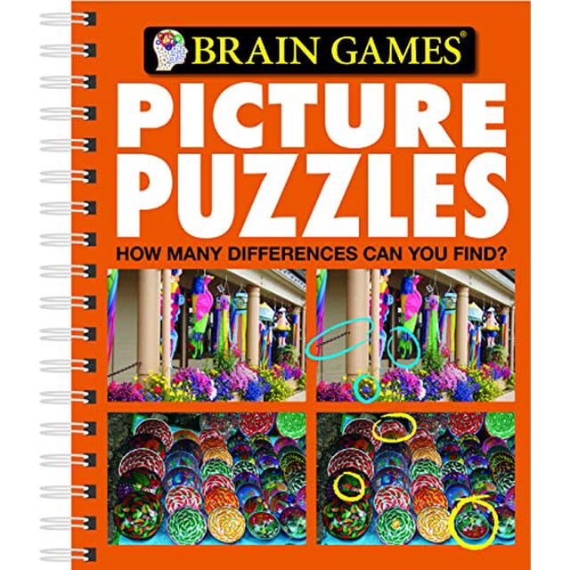 Pre-Owned Brain Games - Picture Puzzles #5: How Many Differences Can ...
