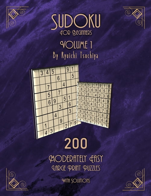 Brain Games Puzzle Books: Sudoku For Beginners: 200 Easy To Moderate ...