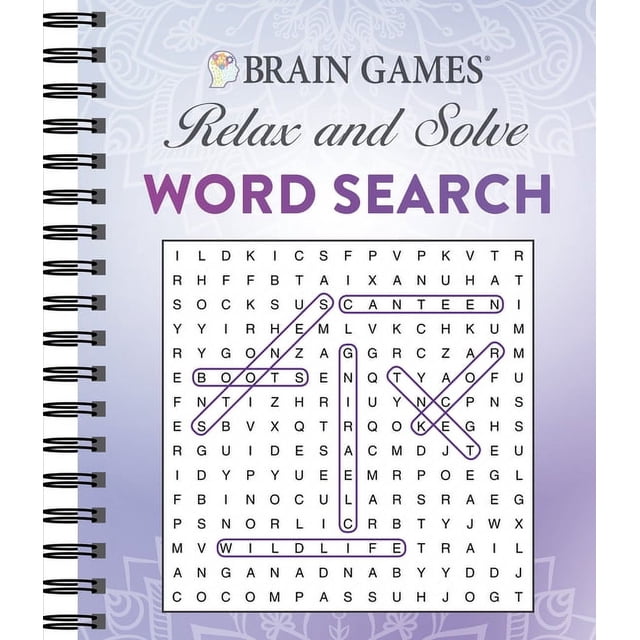 Brain Games - Relax and Solve: Brain Games - Relax and Solve: Word ...