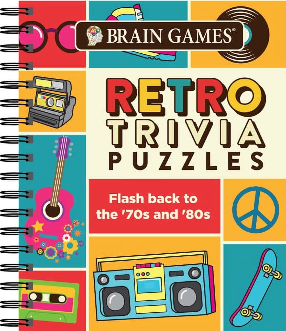 Brain Games Retro Trivia Puzzles: Flash Back to the '70's and '80's ...