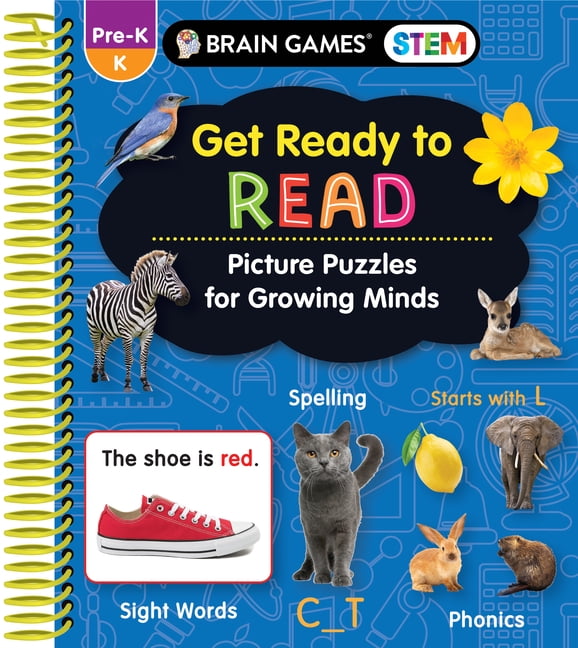 Brain Games Stem Brain Games Stem - Get Ready to Read: Picture Puzzles ...