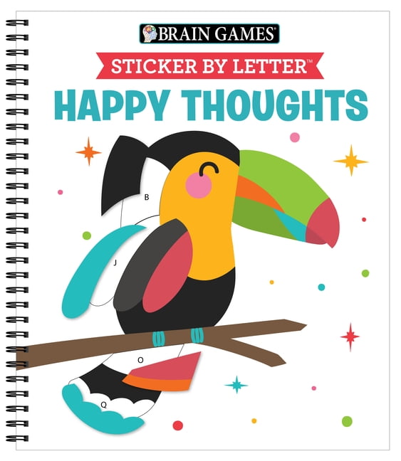 Brain Games - Sticker by Letter Brain Games - Sticker by Letter: Happy ...