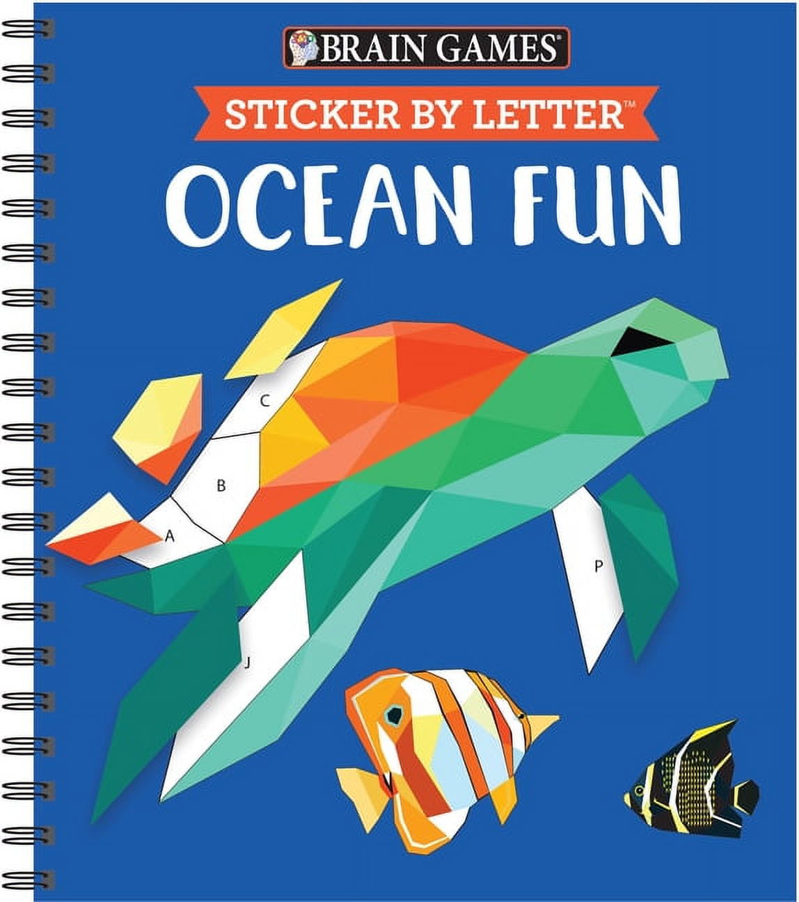 Brain Games - Sticker by Letter Brain Games - Sticker by Letter: Ocean ...