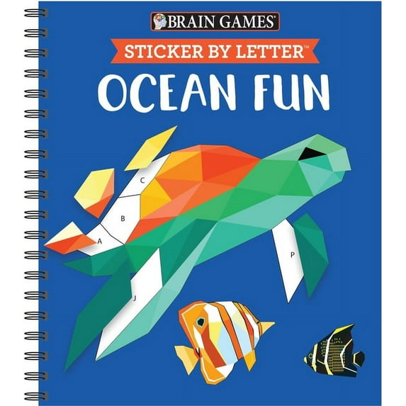 Brain Games - Sticker by Letter Brain Games - Sticker by Letter: Ocean ...
