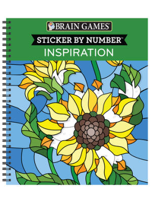 Brain Games - Sticker by Number: Inspiration - Walmart.com