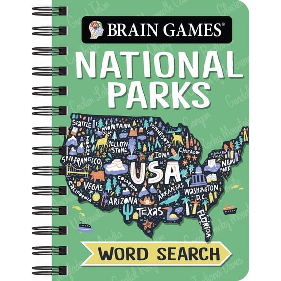 Brain Games - To Go Brain Games - To Go - National Parks Word Search ...