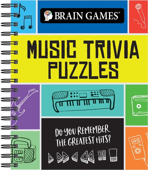 Brain Games - Trivia Brain Games Trivia - Music Trivia, (Spiral-Bound ...