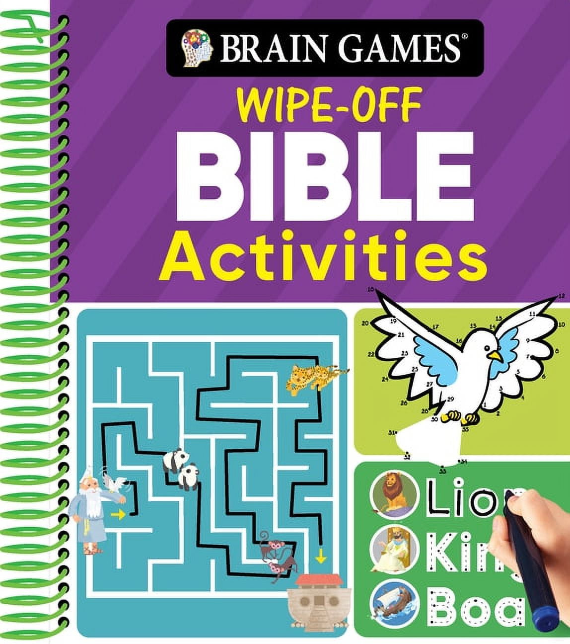 Brain Games Wipe-Off Brain Games Wipe-Off - Bible Activities (for Kids ...